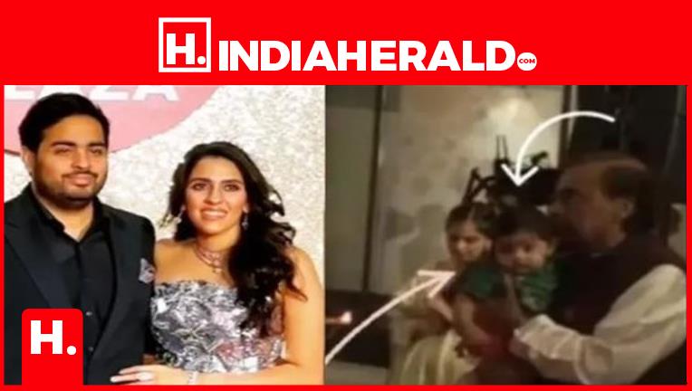 First picture of Akash Ambani and Shloka Mehta s daughter V