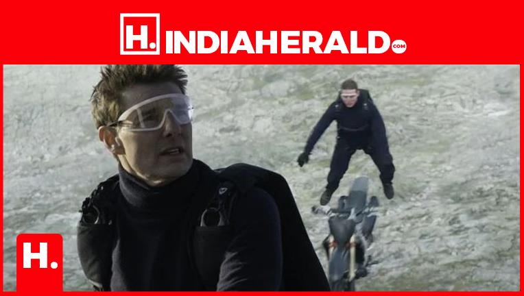 How Mission: Impossible 7 s Motorcycle Cliff Jump Was Filmed