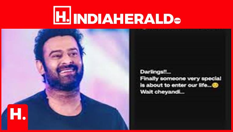 Prabhas going to get married? This special post was written