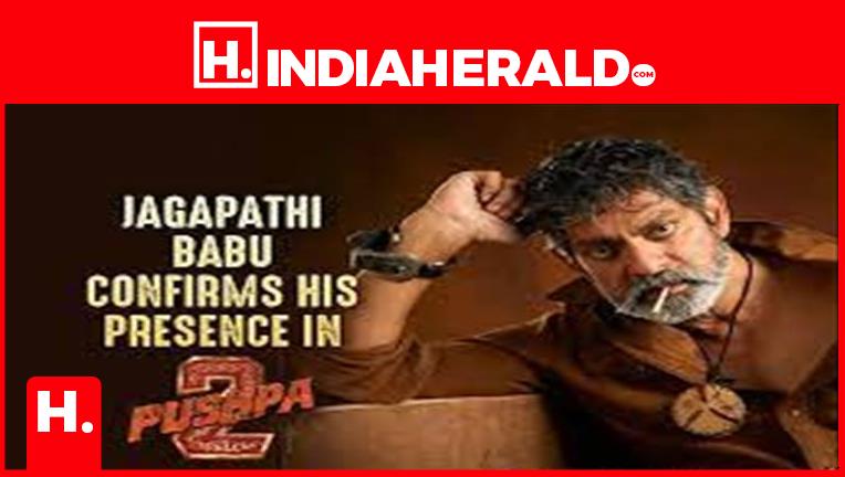 Jagapathi Babu confirms his entry in Pushpa 2..