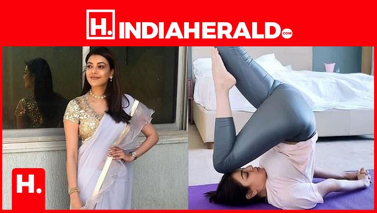 Kajal Aggarwal Yoga Pose gets Vulgar Comments
