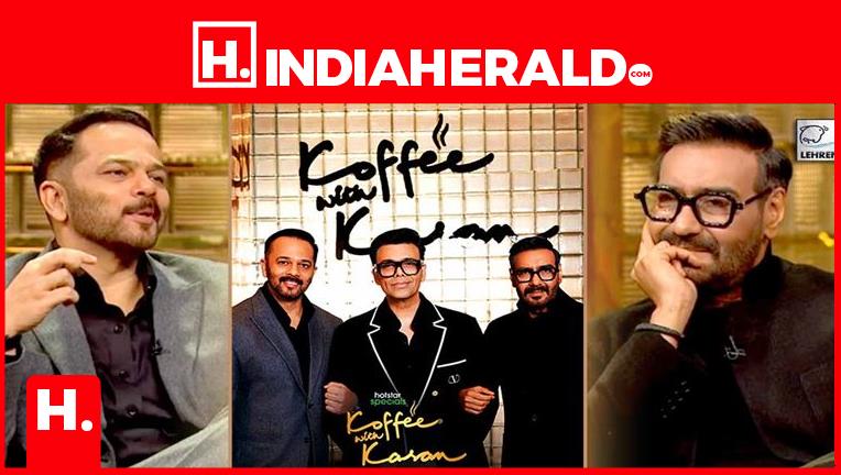 KWK graced by long-time friends and collaborators Ajay Devg