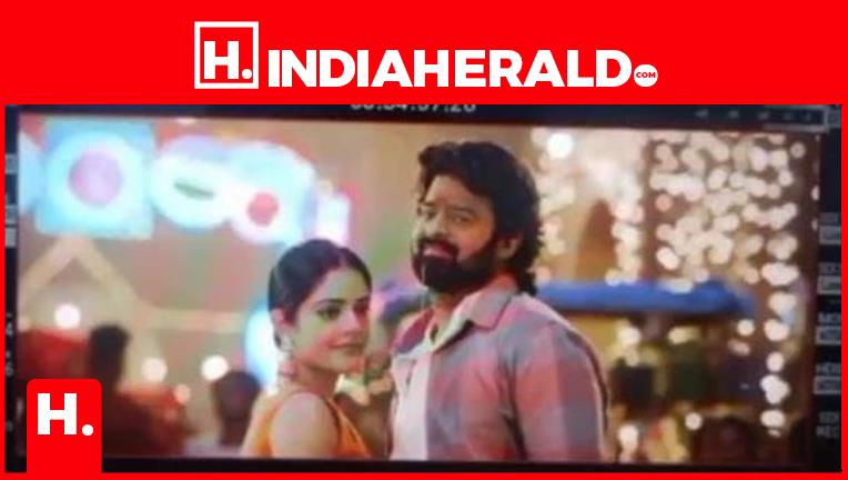 LEAKED - Prabhas and Riddhi Kumar pics from Raja Deluxe