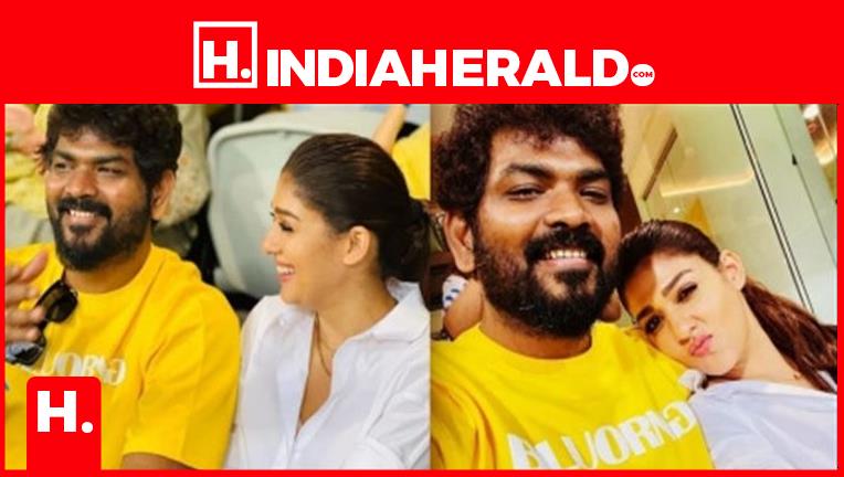 Nayanthara and Vignesh Shivan ARTIFICIAL ROMANCE before Cam