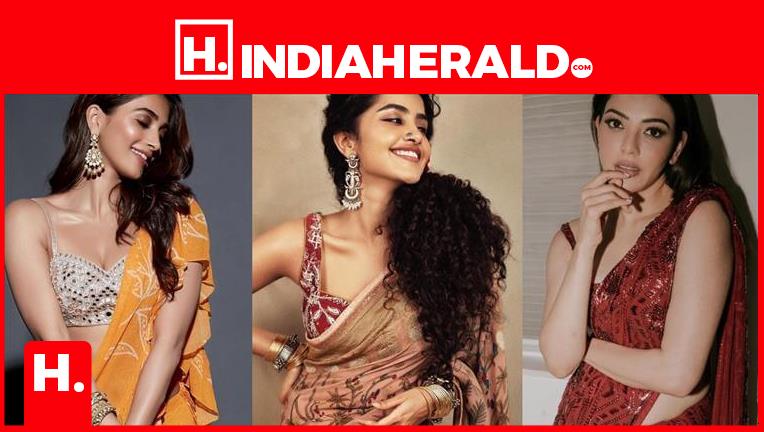 Pooja Hegde or Anupama or Kajal - Who Tempts us in Saree