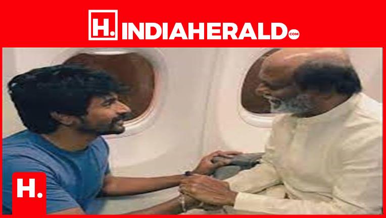 Rajini roars for Sivakarthikeyan.. ? Lends hand for him..?