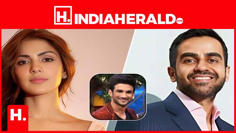 Rhea Chakraborty found love again with Nikhil Kamath, after