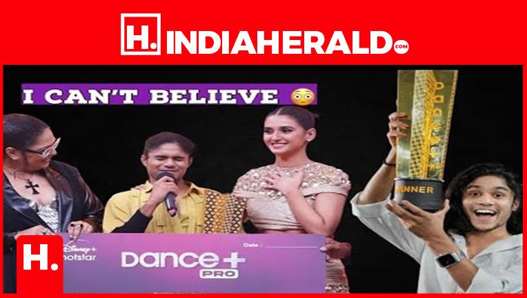 Ritesh Pal won the trophy of Dance Plus Pro