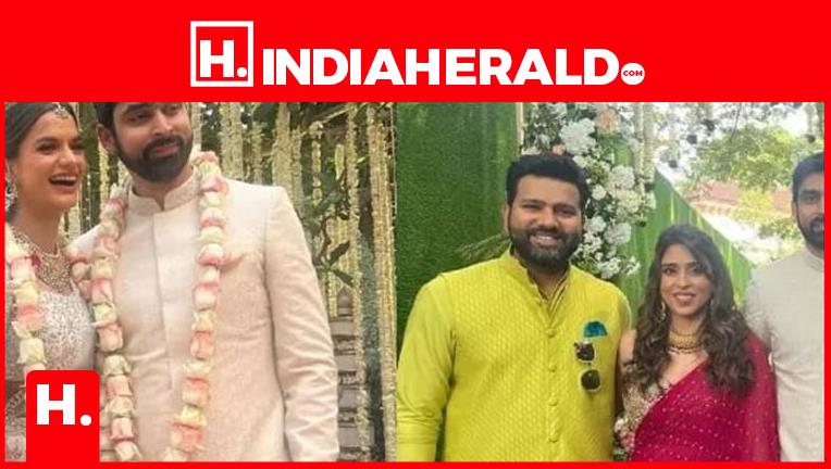 Rohit Sharma danced fiercely at brother-in-law Kunal s wedd