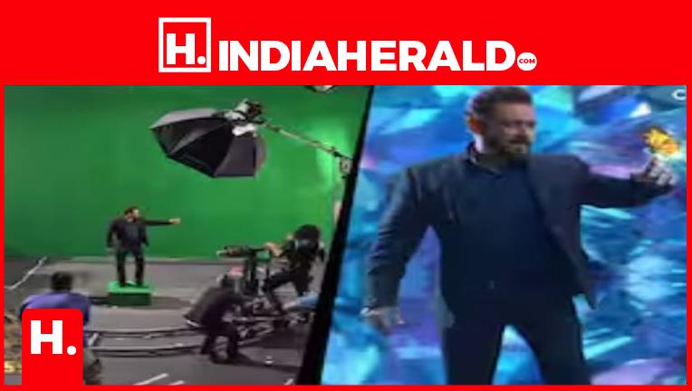 Salman Khan shares BTS clip from Bigg Boss ... ?