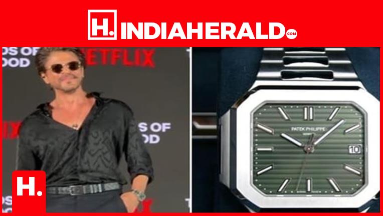 Shah Rukh Khan flaunts his extremely-luxe Rs1 crore watch a