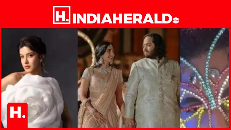 Shanaya wore a white gown at Anant Ambani and Radhika Merch