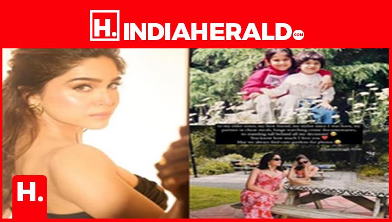 Sharvari wishes her elder sister Kasturi a special birthday