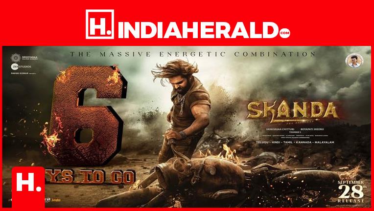 ``Skanda trailer with politically charged dialogues..