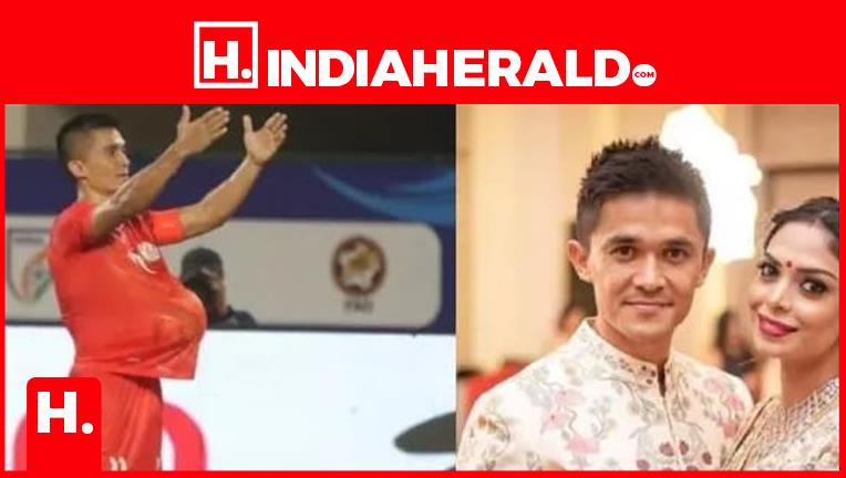 Sunil Chhetri announces pregnancy of wife Sonam
