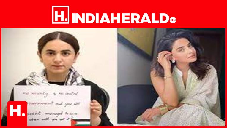 This Actress came forward in support of Palestine...