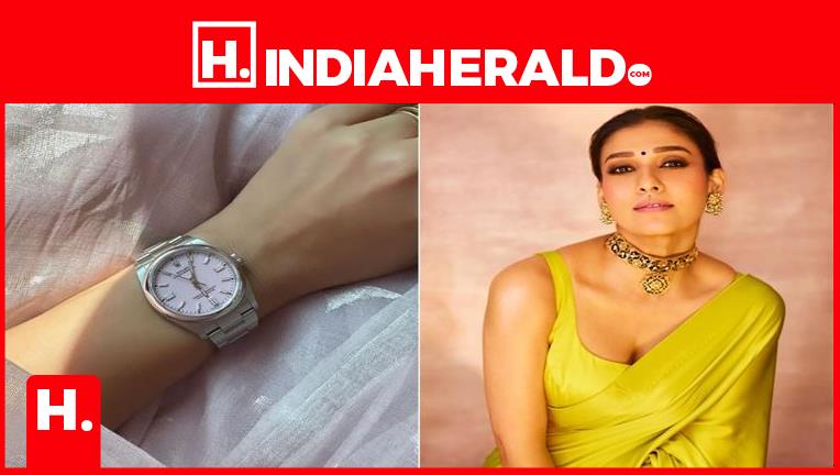 నయనతార పెట్టుకున్న ఈ వాచ్ ధర ఎంతో తెలిస్తే షాక్ అవుతారు..