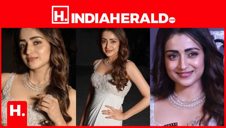 Trishaaa... Fans Notice Oops moment and they Drool on her...