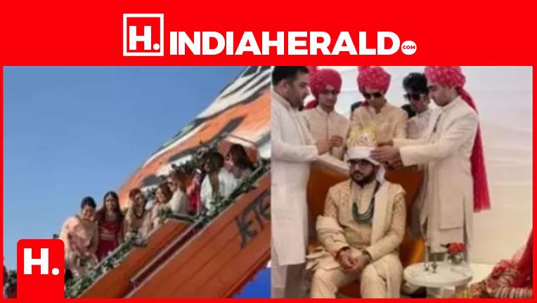 UAE-based couple got married in Boeing 747 aircraft