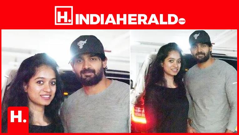 Valimai actor Kartikeya and his wife Lohitha Reddy spotted