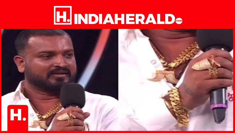 Varthur Santhosh came back to the Bigg Boss house..