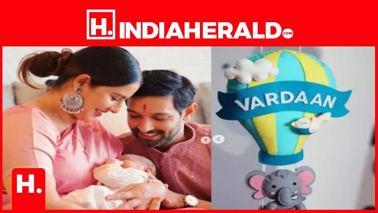 Vikrant Massey got a tattoo of his son Vardaan s name on hi