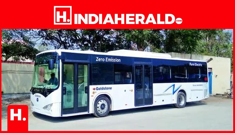 National award for KSRTC s first EV Power Plus bus..