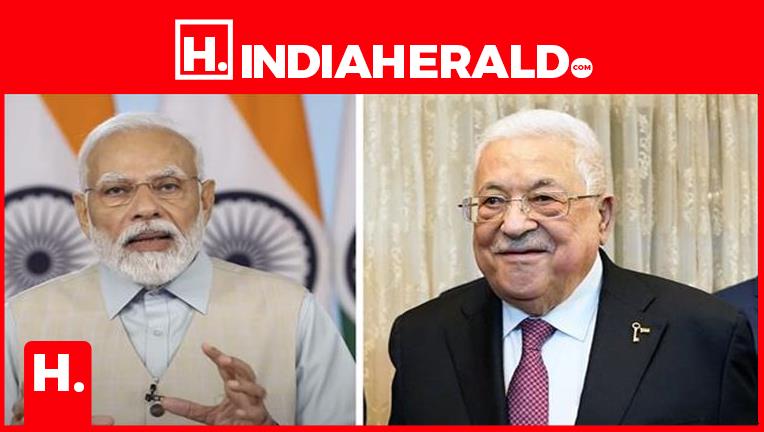 Was PM Modi s phone conversation with the Palestinian presi