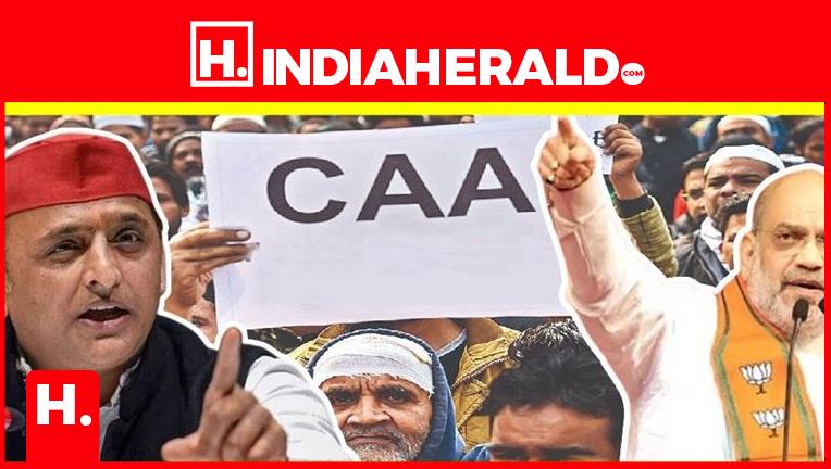Akhilesh Yadav s reaction on implementation of CAA