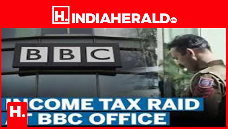 BBC headquarters were raided by tax authorities...