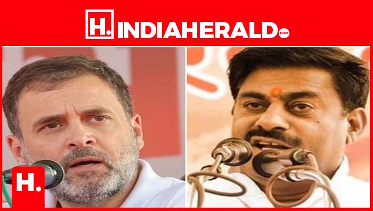 BJP MLA Rameshwar Sharma targets Rahul Gandhi