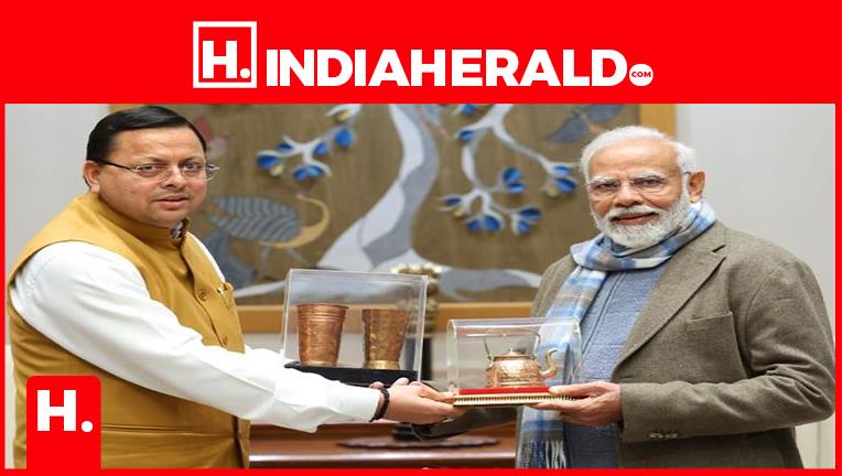CM Pushkar Singh Dhami met PM Modi in Delhi, gave this info