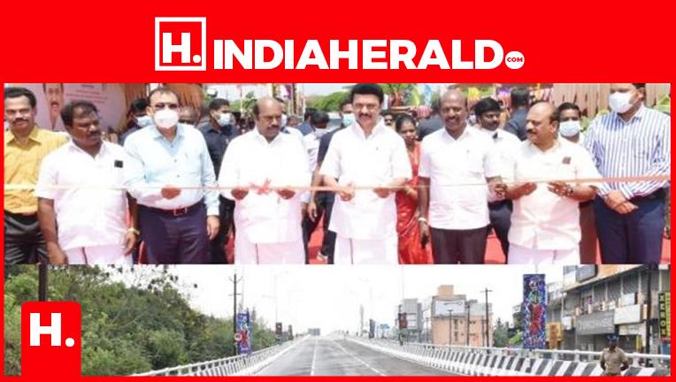 CM Stalin inaugurated Tambaram - Velachery Bridge
