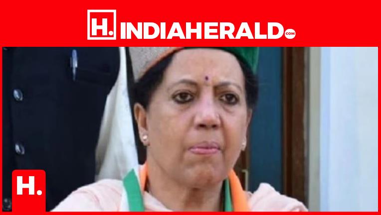 Congress MP Pratibha - If she has come into the field of p