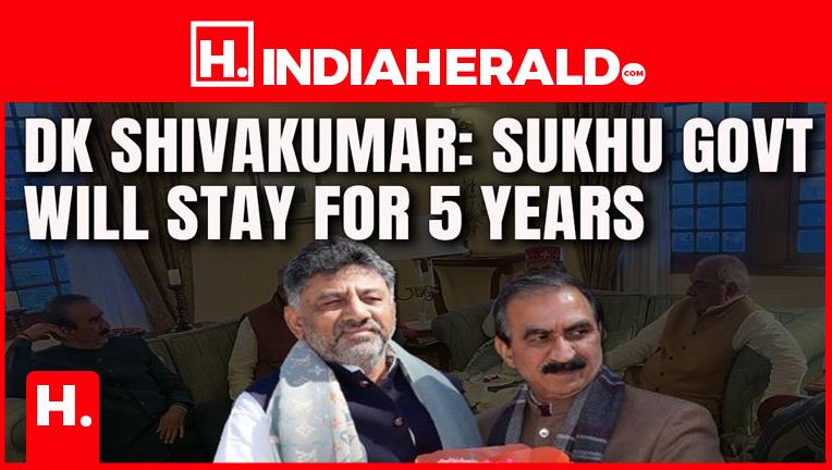 DK Shivkumar met Vikramaditya Singh and Pratibha Singh