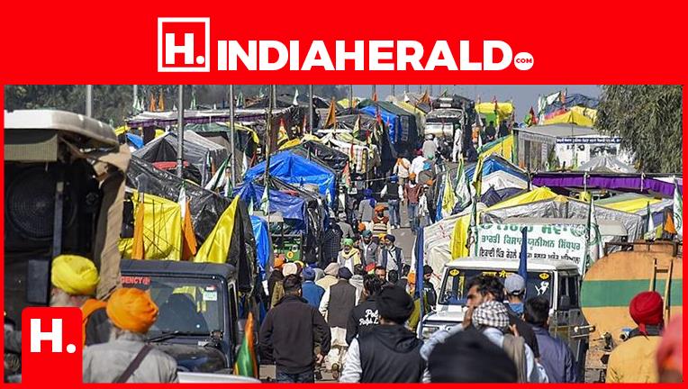 Farmers jam in Ujjain over wheat prices, officials refutes