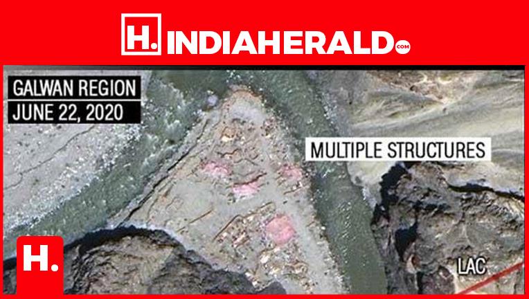 High Resolution Satellite Images showed Chinese Structures