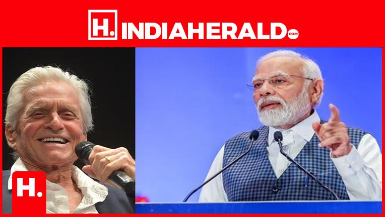 Hollywood producer Michael Douglas praised tremendous leade