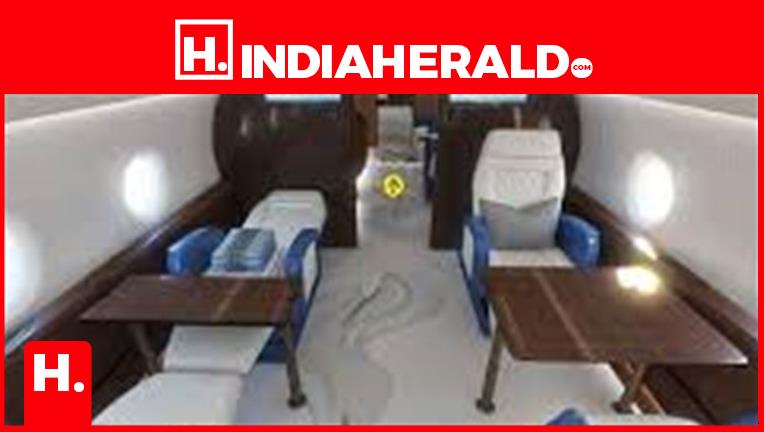How does the US President s plane look from inside?