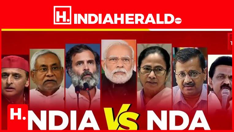 Is there a clash between NDA and India in UP?