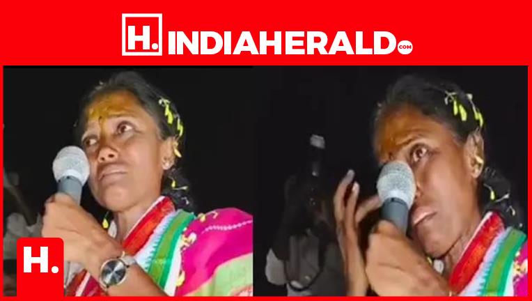 Jyotimani burst into tears in front of the voters