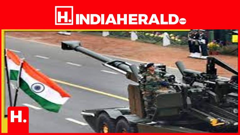 Made in India gun at Red Fort parade..