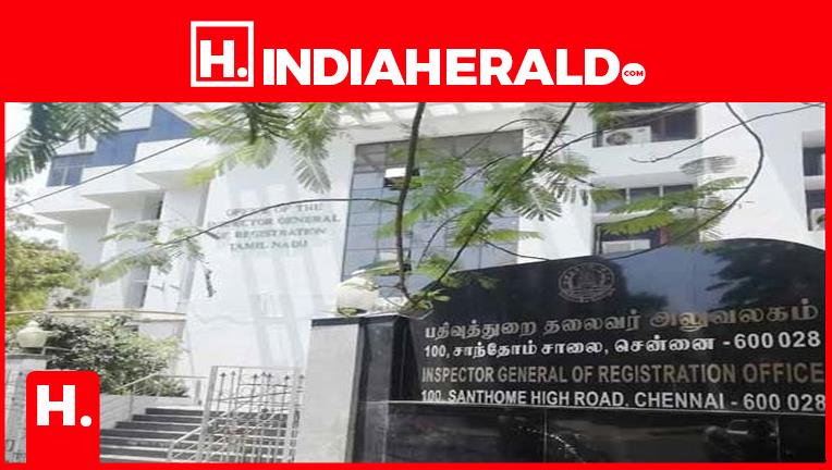 New Record in Tamilnadu Registration Department Collection.