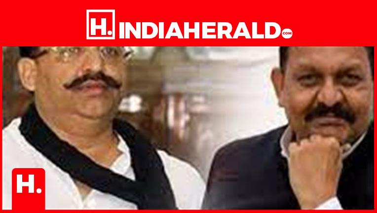 Om Prakash Rajbhar in action mode after joining NDA....