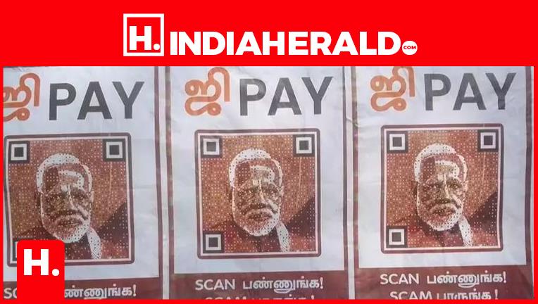 Pay G Pay and see Modi s scams DMK s hi-tech election camp