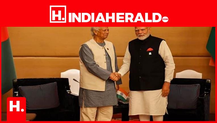 PM Modi Meets Bangladesh Chief Adviser Muhammad Yunus