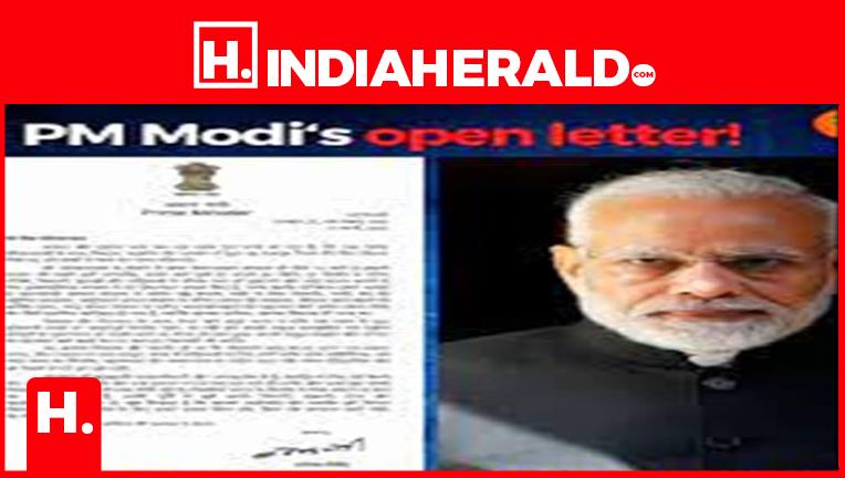 PM Modi wrote an open letter to all citizens of India, so