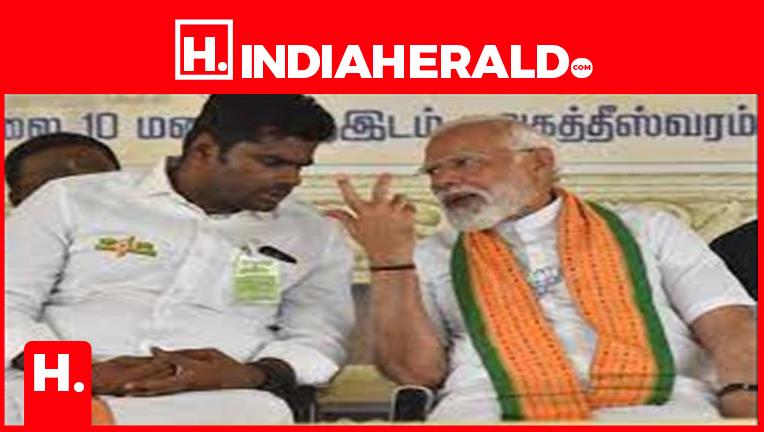 PM Modi s grand roadshow again in Chennai; Annamalai Notifi