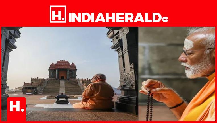 PM Modi s two-day meditation is complete, he left for Delhi