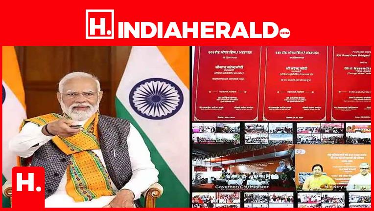 PM Narendra Modi laid the foundation stone of redevelopment